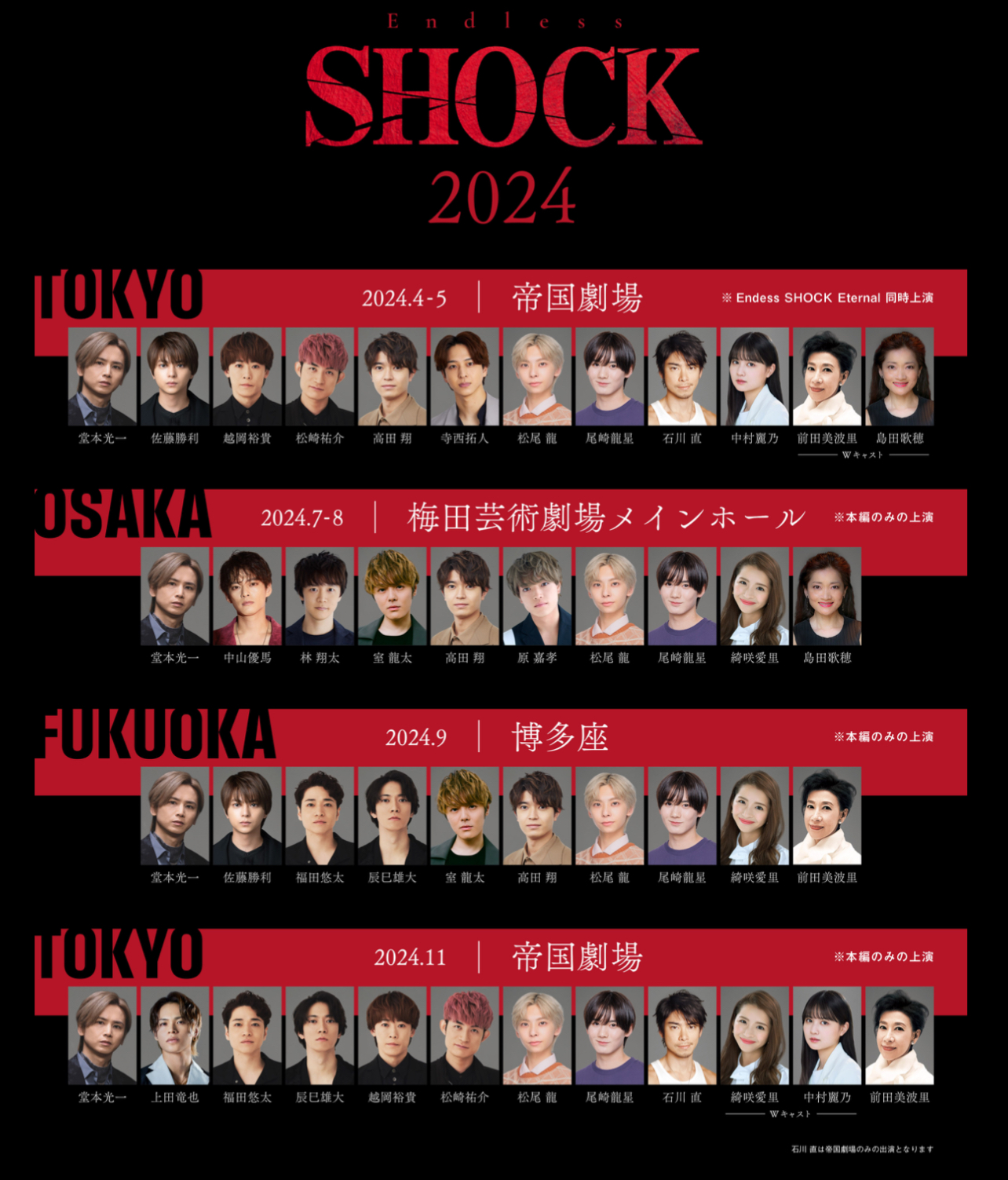 エンドレスショック2024日程やキャストは？当選確率を上げる方法も解説 | みぃのブログ